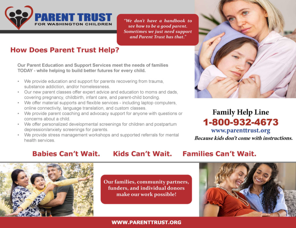 Parent Trust Brochure – Learn More About Us! – Parent Trust